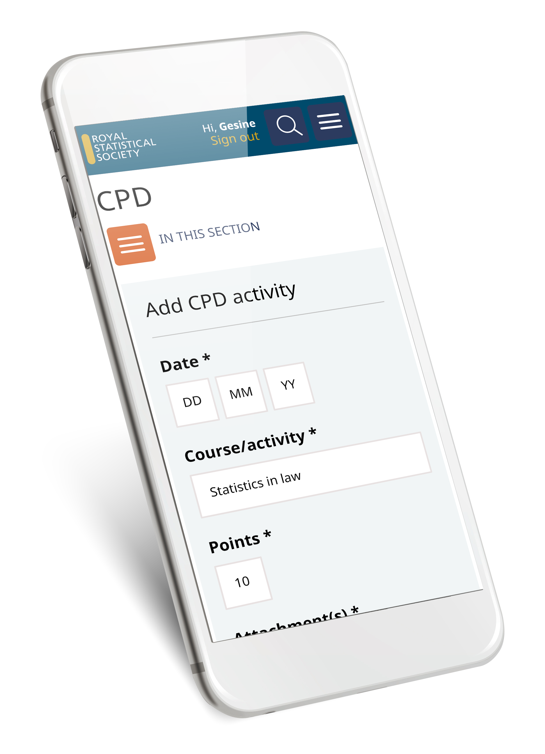 CPD Management Portal Solutions - smartimpact